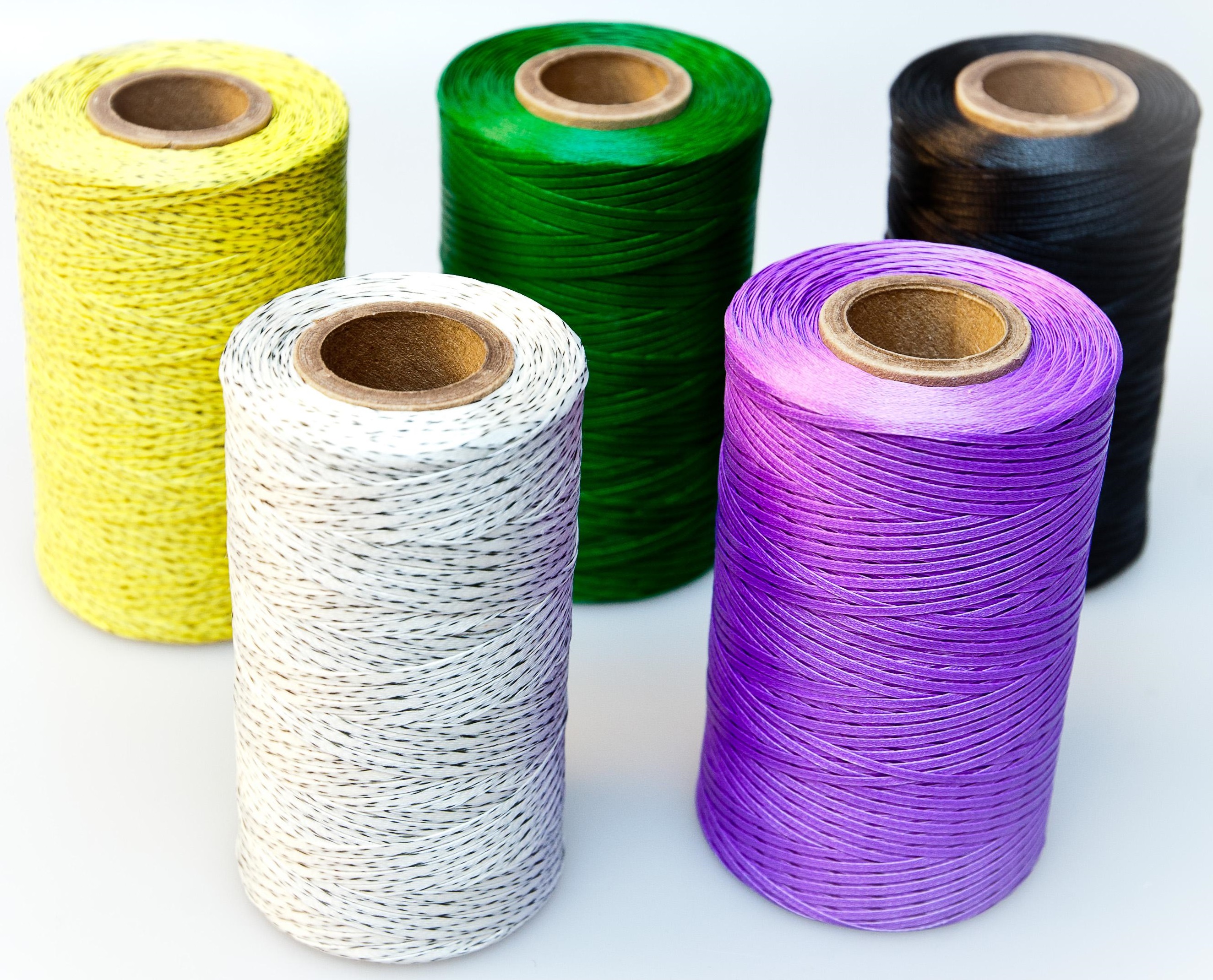 Item # 26DH- Natural White, Polyester Lacing Tape On Consolidated ...