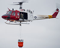 USCG Helicopter Lead Lines On Consolidated Cordage Corp.
