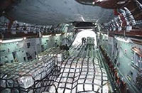 Item # Aircraft Cargo Net On Consolidated Cordage Corp.